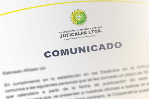 Cooperativa Juticalpa – Creciendo para servirle mejor